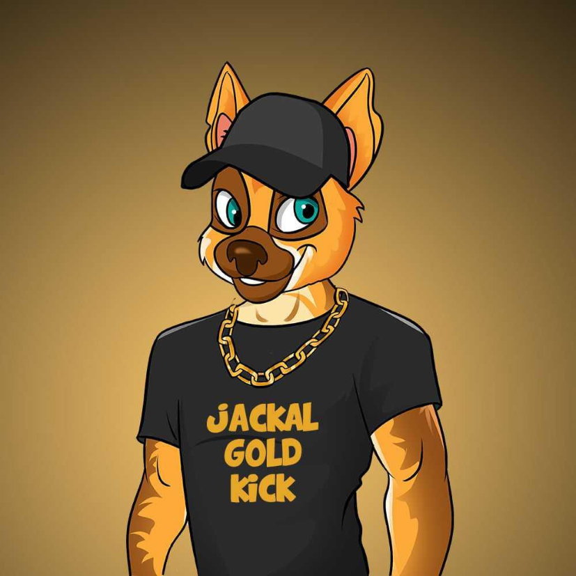 Jackal Gold Kick – PopPop Teez